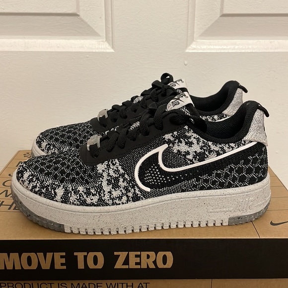 Nike | Shoes | Menswomens Nike Air Force Crater Lace Texture Flyknit ...